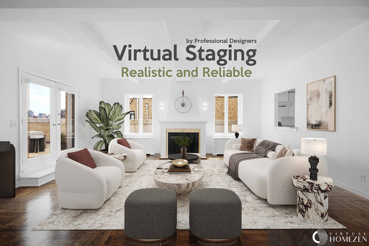 Virtual Staging by Designers | Fast & Realistic | Virtual HomeZen